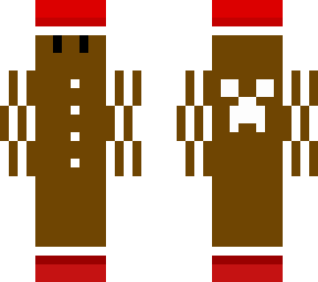 Gingerbread Man | Minecraft Skin