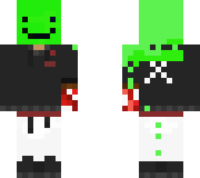 Guy turning into dream no arm | Minecraft Skin