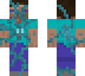 infected steve | Minecraft Skin