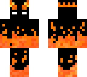 lava boy skin | Minecraft Skin