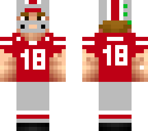Ohio State Player | Minecraft Skin