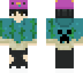 axolotl boy | Minecraft Skins