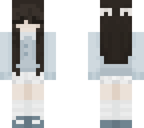 blue girl | Minecraft Skin