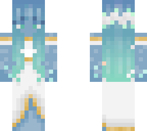 Blue Naiad | Minecraft Skin