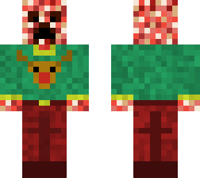 christmas creeper | Minecraft Skin