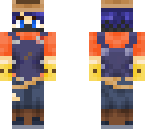 Haru From My Time At Sandrock | Minecraft Skin