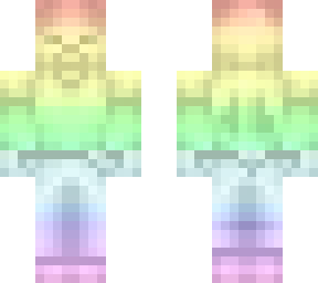 Rainbow Light | Minecraft Skin