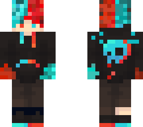 Red cool boy | Minecraft Skin