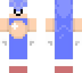 Toei Classic Sonic | Minecraft Skin