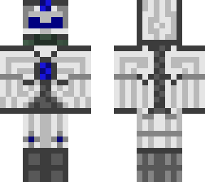 zombie steve in quantum armor overlay | Minecraft Skin