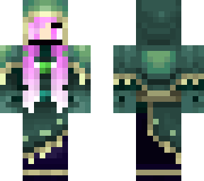 Ender Girl Mage | Minecraft Skin