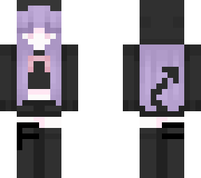 kuromi cute girl | Minecraft Skins