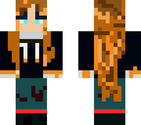 Long hair | Minecraft Skin