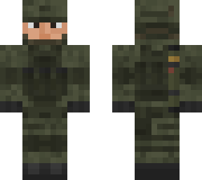 russian soldier | Minecraft Skins
