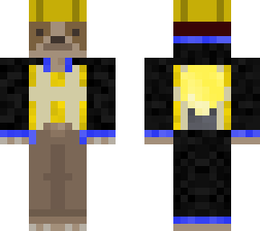 sloth in construction suit | Minecraft Skin
