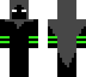Void Boy Gray Cloak | Minecraft Skin