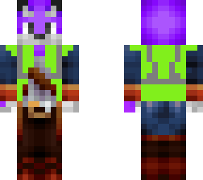 Wizspencer hi vis | Minecraft Skin