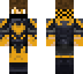 yellow knight | Minecraft Skins