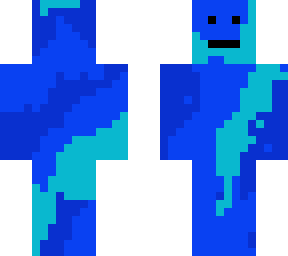 blue man | Minecraft Skins