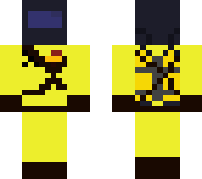Hazmat Suit Lethal Company | Minecraft Skin
