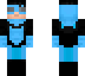 Invincible Blue Suit | Minecraft Skin