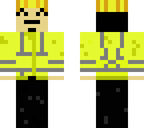 Magic Rich Hi Vis Jacket fix | Minecraft Skin