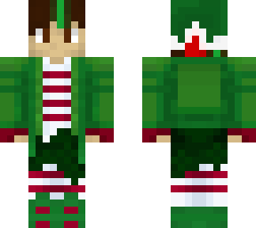 MCC35 - SmallishBeans (Emerald Elves) | Minecraft Skin