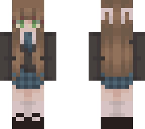 school uniform ^^ | Minecraft Skin