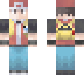 pokemon trainer red | Minecraft Skins