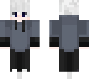 White hair boy | Minecraft Skin