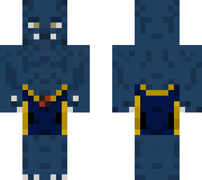 xmen beast | Minecraft Skin