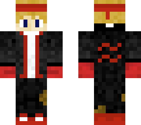 A blond guy with boxing gloves | Minecraft Skin