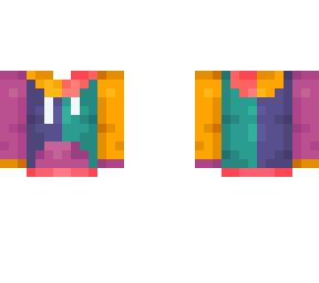 Chromia Colorblock Hoodie Base (3px) | Minecraft Skin