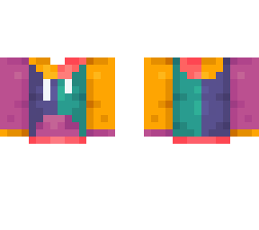 Chromia Colorblock Hoodie Base (4px) | Minecraft Skin