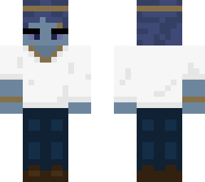cool blue guy | Minecraft Skin