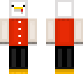 drip chicken | Minecraft Skin