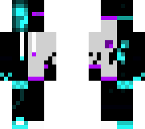 enderman-and-blue-creeper-fusion | Minecraft Skin
