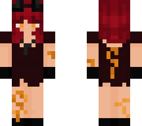 fem crowley | Minecraft Skin