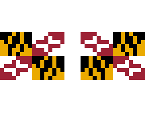 Maryland Flag | Minecraft Skin