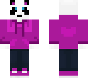Pink panda | Minecraft Skin