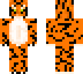 Ripped Tiger | Minecraft Skin
