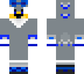 Steele the Peregrine Falcon | Minecraft Skin