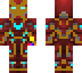 strongest iron man | Minecraft Skin
