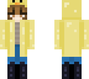 .[ jumping into puddles ]. | Minecraft Skin