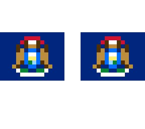 Michigan Flag | Minecraft Skin