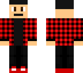 red flannel | Minecraft Skins