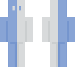 Blue and White | Minecraft Skin