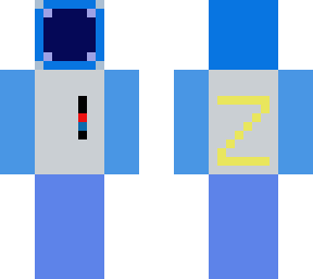 Blue astronaut | Minecraft Skin