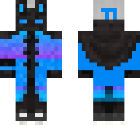 blue gamer | Minecraft Skins