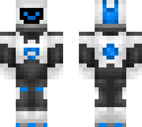 blue robot | Minecraft Skins